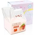 Amazon.com: Blsky Kawaii Glass Milk Carton Cup Microwavable 12 Oz Cute ...