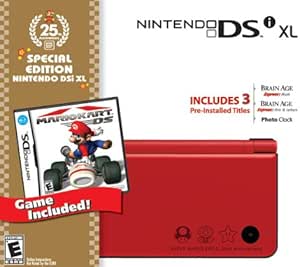 Nintendo DSi XL Red w/Mario Kart DS Bundle - Bundle Edition: Nintendo ...