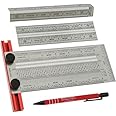 INCRA IRSET06 6" Marking Rule Set - Construction Rulers - Amazon.com