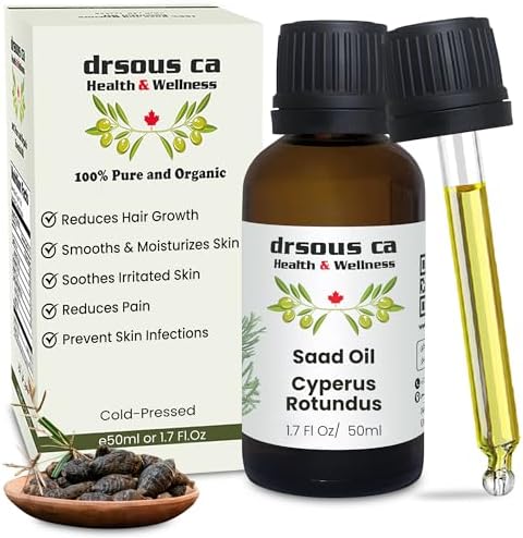 Drsous Ca Cyperus Rotundus Oil 50ml | Saad Oil for Body Hair |100% ...