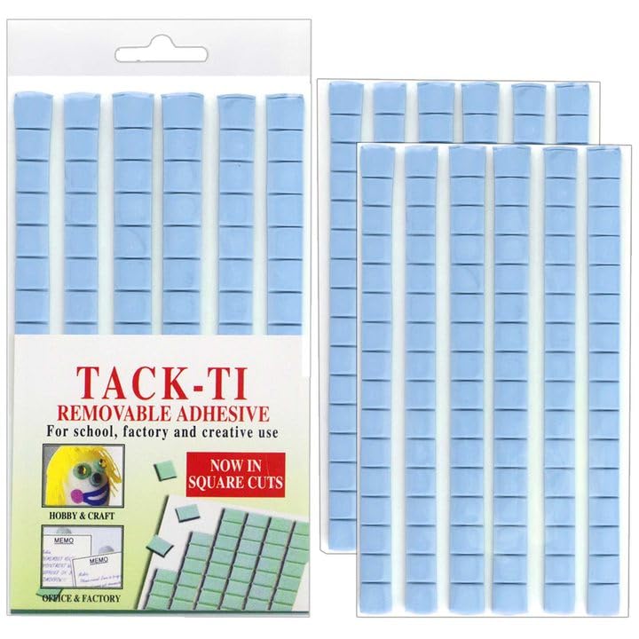 Ganbaro 192 Pieces Adhesive Poster Tacky Putty Non-Toxic Mounting Putty ...