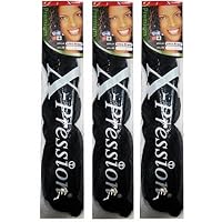Amazon.com : X-pression Premium Original Ultra Braid. - Color 2 ( Pack ...
