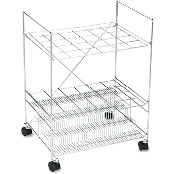 Amazon.com: Safco Products Wire Roll File, 4 Compartment, White ...