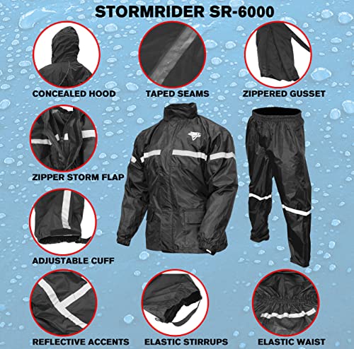 Nelson Rigg Stormrider Rain Suit 100 Waterproof Pants And Jacket