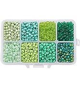 Amazon.com: PH PandaHall 1440 Pcs 6/0 4mm 8 Colors Glass Seed Beads ...