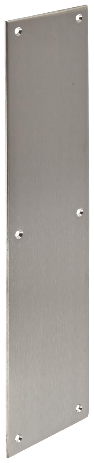 Amazon.com: Rockwood 73C.32D Stainless Steel Standard Push Plate, Four ...