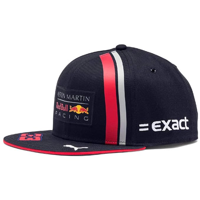 PUMA Red Bull Racing Max Verstappen Flat Brim Hat 2019: Amazon.in ...