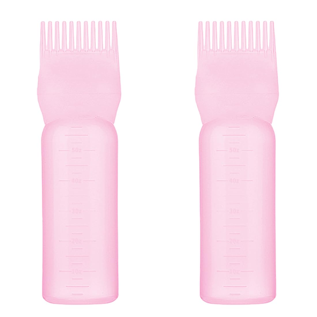 TULOBI Root Comb Applicator Bottle,2Pcs 6 Ounce Oil Applicator for Hair ...