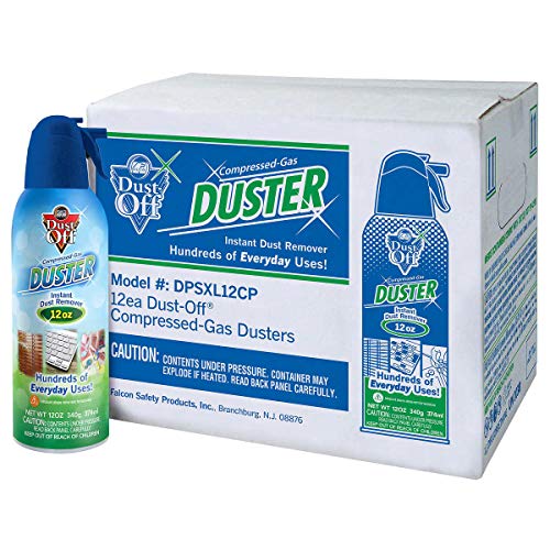 Dust-Off Falcon Professional Electronics Compressed Air Duster, 12 oz ...