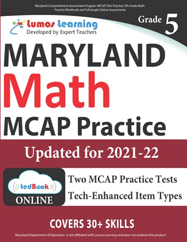 Maryland Comprehensive Assessment Program (MCAP) Test Practice: 5th ...