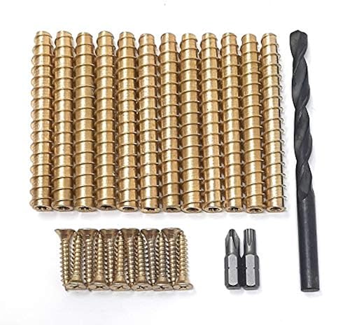 ZZem Screw 12 Pack 3 " Enhanced Reinforced Door Security System Plus ...