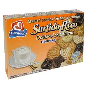 Gamesa Surtido Rico Assorted Cookies, 15.43-Ounce (Pack of 12): Amazon ...