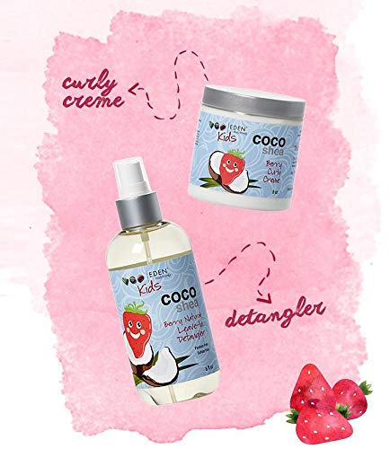 EDEN Bodyworks Kids Coco Shea Berry Leave In Moisturizing Detangler | 8 ...