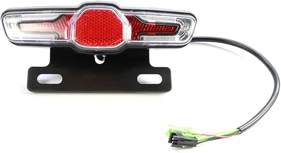 5 Led Bicycle Rear Light for Electric Bike 36V 48V 60V eBike Tail Light ...