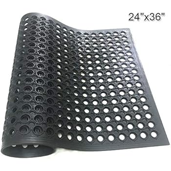 Amazon.com: New Star 1 pc Heavy Duty Black 36x36 inch Interlocking ...