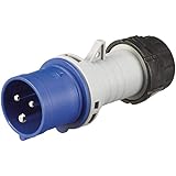 MK Commando K9201 Angled Socket Outlet 16 Amp 2P+E 200-250 Volt (IP44 ...