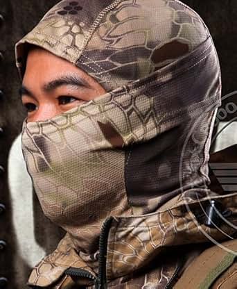 Amazon.com : Acid Tactical® Highlander Camouflage Balaclava Full Face ...