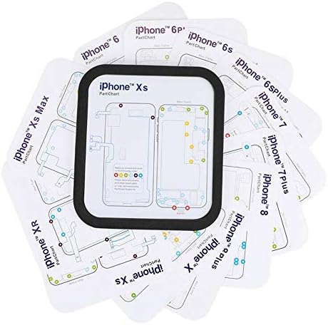 Eonding Chart Magnetic Screw Mat Maps for iPhone 6 6P 6S 7 7P 8 8P X XS ...