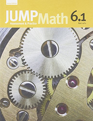 JUMP Math 6.1: Book 6, Part 1 of 2 : Mighton, John, JUMP Math: Amazon ...