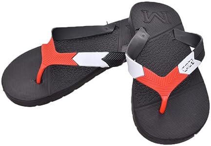 سعر KING TUT Boy's Da Vinci Finger Slippers, 33, Black & Red فى مصر ...