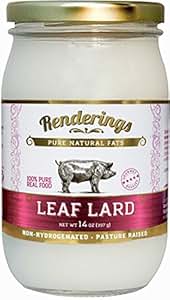 Amazon.com : Renderings Gold Label Leaf Lard - Premium Non-Hydrogenated ...