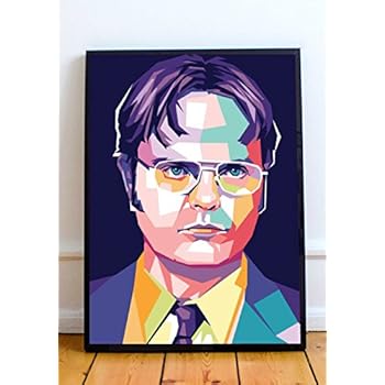 Amazon.com: "False" Dwight Schrute The Office Poster Print (12 x 18 ...