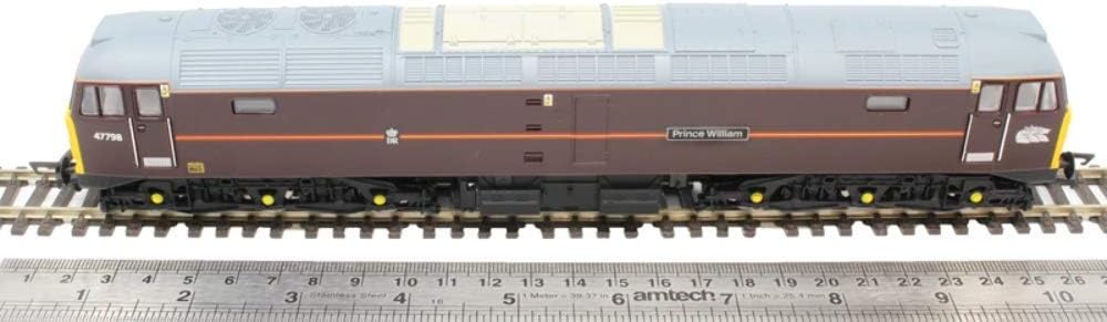 Hornby R3757 EWS, Class 47/7, Co-Co, 47798 Prince William – Era 9 ...