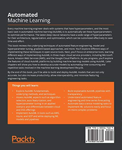 Automated Machine Learning Hyperparameter Optimization Neural Architecture Search And