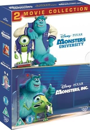 Monsters, Inc./Monsters University Collection DVD 2001: Amazon.co.uk ...