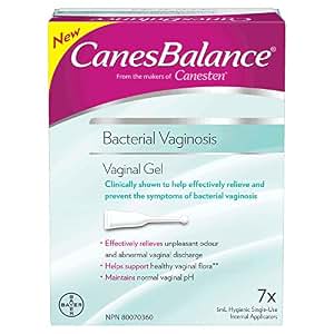 CanesBalance® Bacterial Vaginosis (BV) Vaginal Gel: Amazon.ca: Health ...