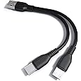 Amazon.com: AQUA-ATL (8 Inch) USB C and Micro USB Splitter Cable 2 in 1 ...