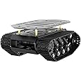 Amazon.com: Robot Tracked Tank Car Chassis with Encoder DC Motor, Suspension Shock Absorption ...