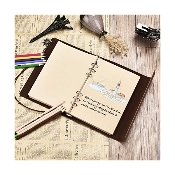 Calepin en cuir-Carnet de note cuir-Cahier de note-Carnet pas cher