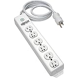 Amazon.com: 6 Outlet Hospital Grade Power Strip - 15ft Cord - Medical ...