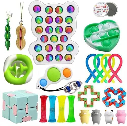 ZZZDirge Fidget Toy Set, Bundled Sensory Fixed Toy Set Fixed ...