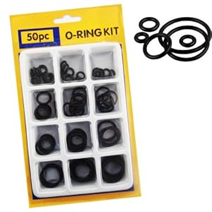 Assorted Size Pack of O Rings Plumbing DIY Air Seal Rubber Tap Sink 'O ...