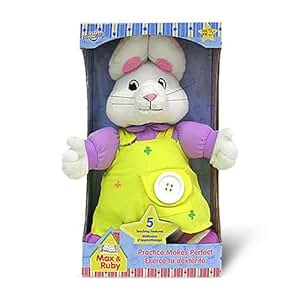 Amazon.com: Max and Ruby - Plush - Practice Makes Perfect Ruby: Toys ...