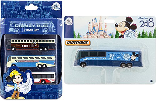 Buy Disney Matchbox Big Bus 2018 Walt Disney Theme Parks - Model Busses ...