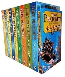 Terry pratchett Discworld novels Series 1 and 2 :10 books collection set: Terry Pratchett ...