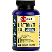 Saltstick Electrolyte Caps, Buffered Electrolyte Salts, 100 Capsules ...