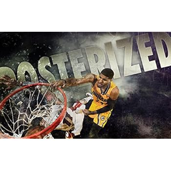 Amazon.com: FantasticDecoration Paul George Slam Dunk Indiana Pacers ...