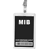 Amazon.com : MIB Men in Black Agent J ID Badge : Office Products