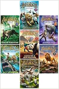 Spirit Animals Series SET, Books 1-7 . #1. Wild Born, #2. Hunted, #3 ...