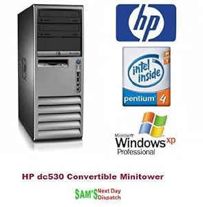 HP Compaq d530 Convertible Minitower (CMT) Desktop PC - 2.4GHz Intel ...
