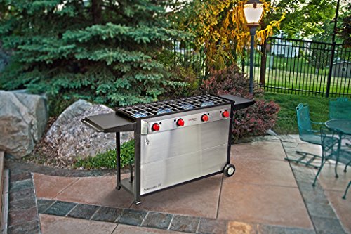 Camp Chef Somerset 4- Burner BBQ Cart, Catering, Family Reunion ...