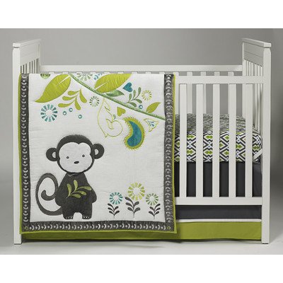 Monkey Crib Bedding Sets
