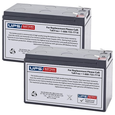 Amazon.com: Set of 2 -Universal UB1290 Sealed Lead Acid Battery (12V ...