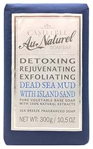 Amazon.com : Castelbel Au Naturel Detoxing Exfoliating Dead Sea Mud ...