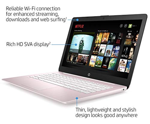 2021 Newest HP 14 inch Thin Light HD Laptop Computer, Intel Celeron ...