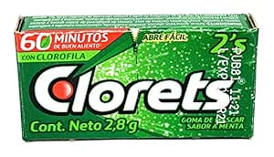 Amazon.com : Clorets Mint Flavored Gum 60 Pack : Grocery & Gourmet Food
